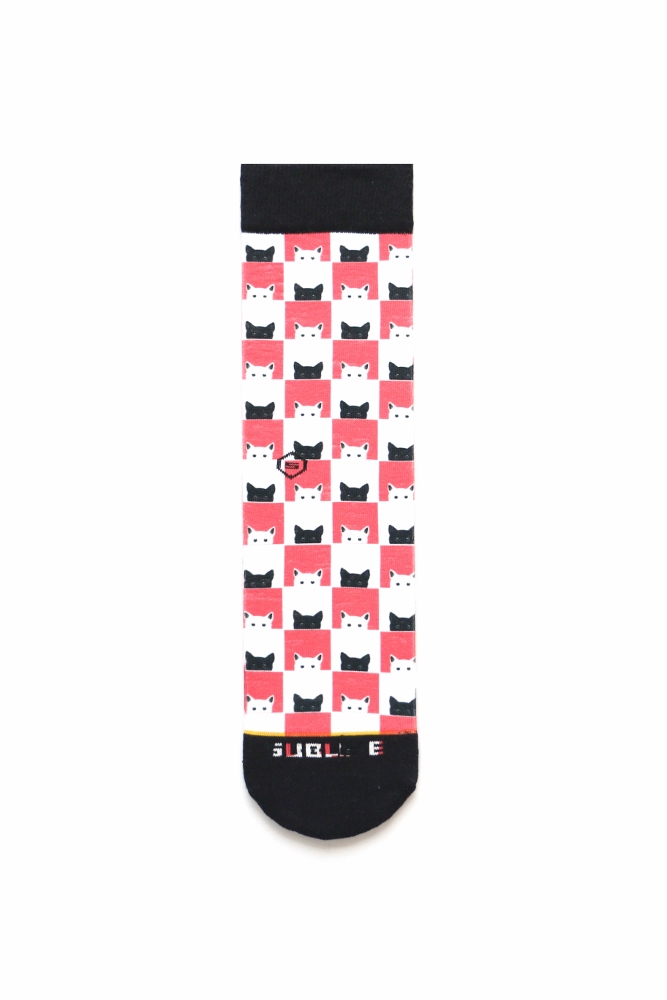 Meia Chess Cat – Meia Meia Store